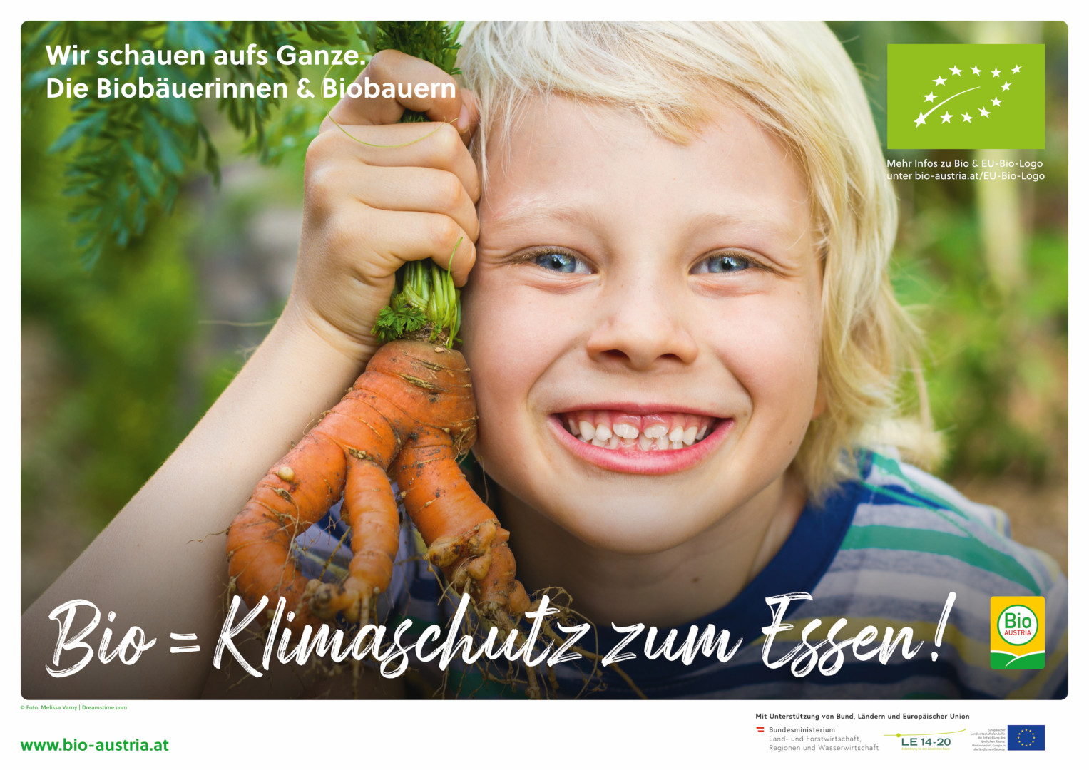Plakatkampagne für Griff zu Bio - bauernnetzwerk